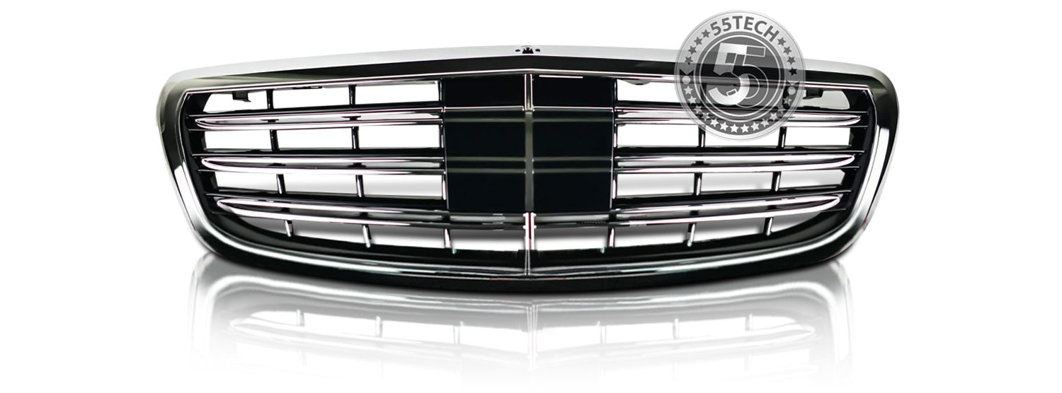 MERCEDES W222 NEW S-CLASS S65 MAYBACH STYLE GRILLE – 55tech Motors