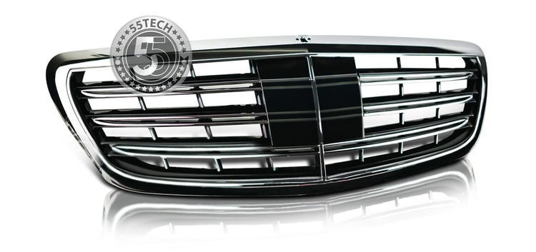 MERCEDES W222 NEW S-CLASS S65 MAYBACH STYLE GRILLE – 55tech Motors