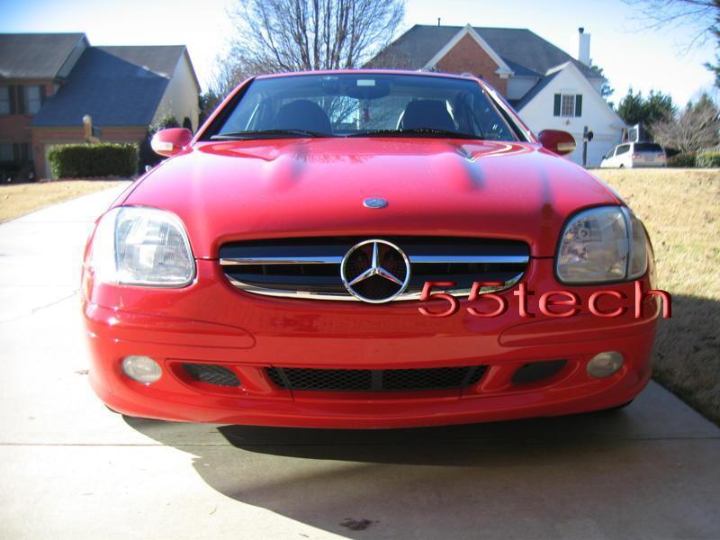 Mercedes Benz R170 SLK 1997~2004 1 Fin Grille – 55tech Motors