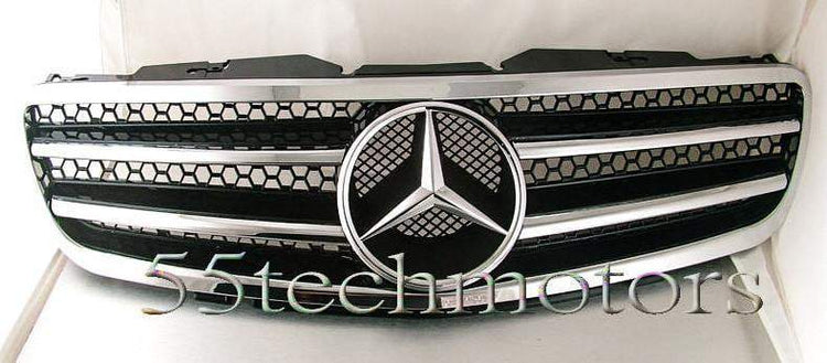 Mercedes Benz R230 2003~2006 SL-Class Grill with Frame – 55tech Motors