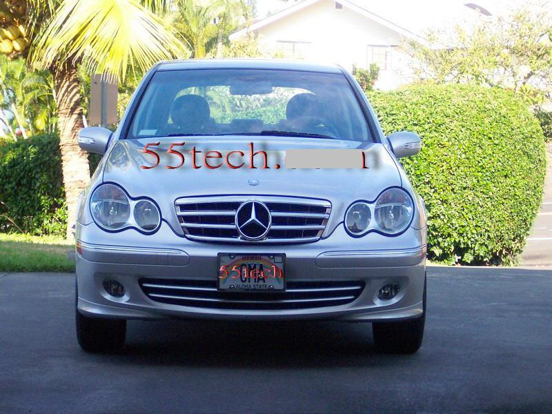 Mercedes Benz W203 2001~2007 C-Class 4 Fins – 55tech Motors