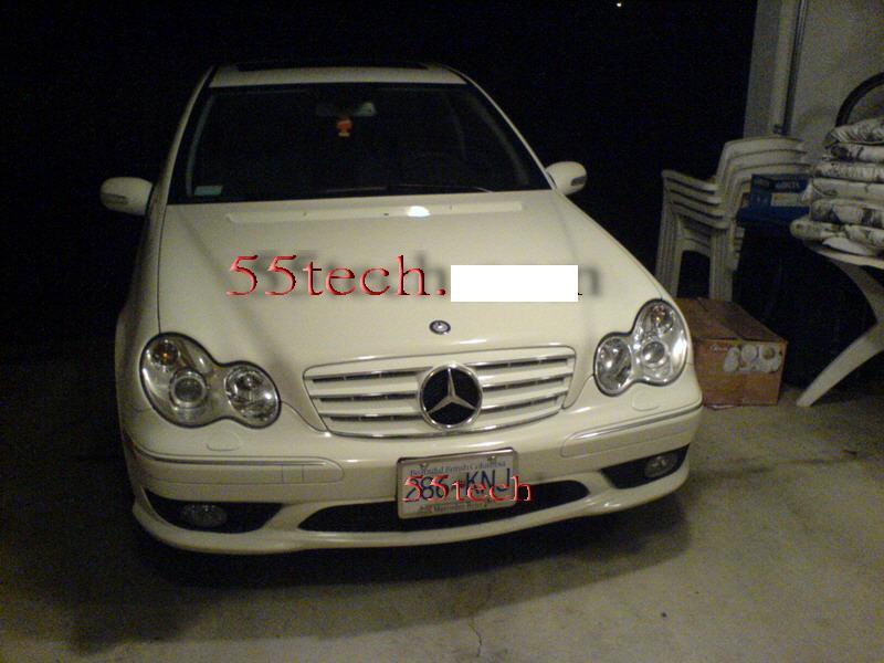 Mercedes Benz W203 2001~2007 C-Class 4 Fins – 55tech Motors