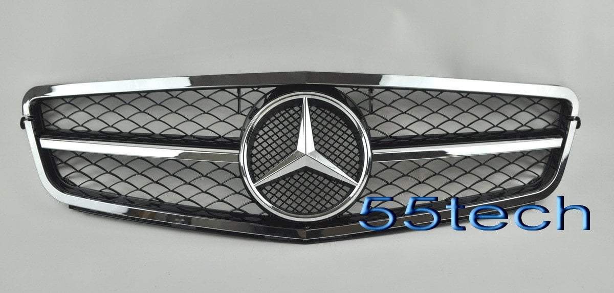 Mercedes Benz W204 2008~2011 C-Class 2012-C63 AMG Style Grille-NEW TYP ...