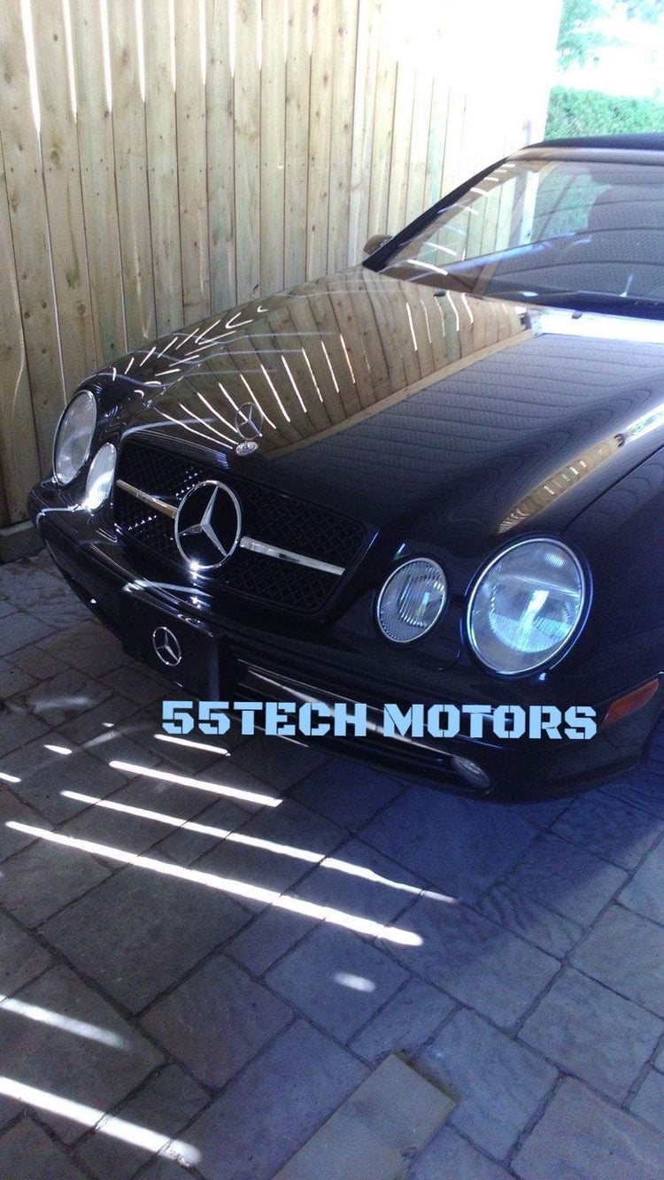 Mercedes Benz W208 CLK 1997~2002 1 Fins Sports Style Grille – 55tech Motors