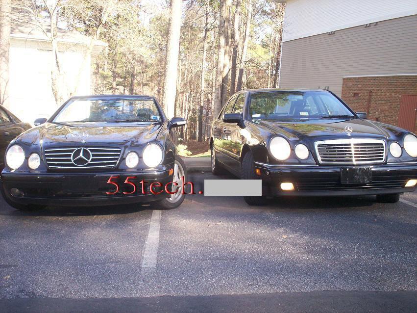 Mercedes Benz W208 CLK 1997~2002 5 Fins Style Grille – 55tech Motors