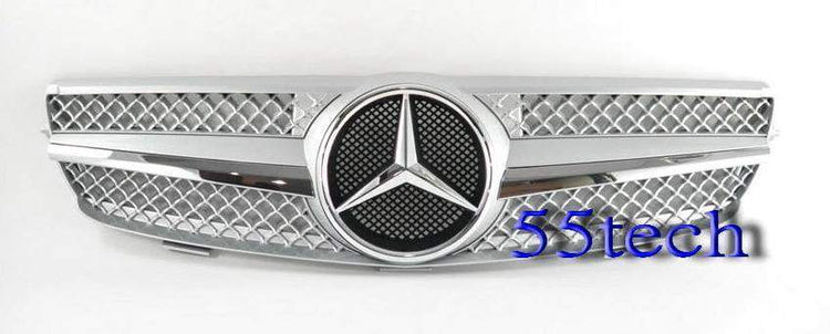Mercedes Benz W209 CLK 2003~2009 1 Fin Grille – 55tech Motors