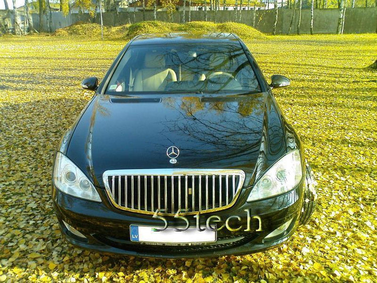 Mercedes Benz W221 2007 2008 2009 S-Class Maybach Style Grille – 55tech ...