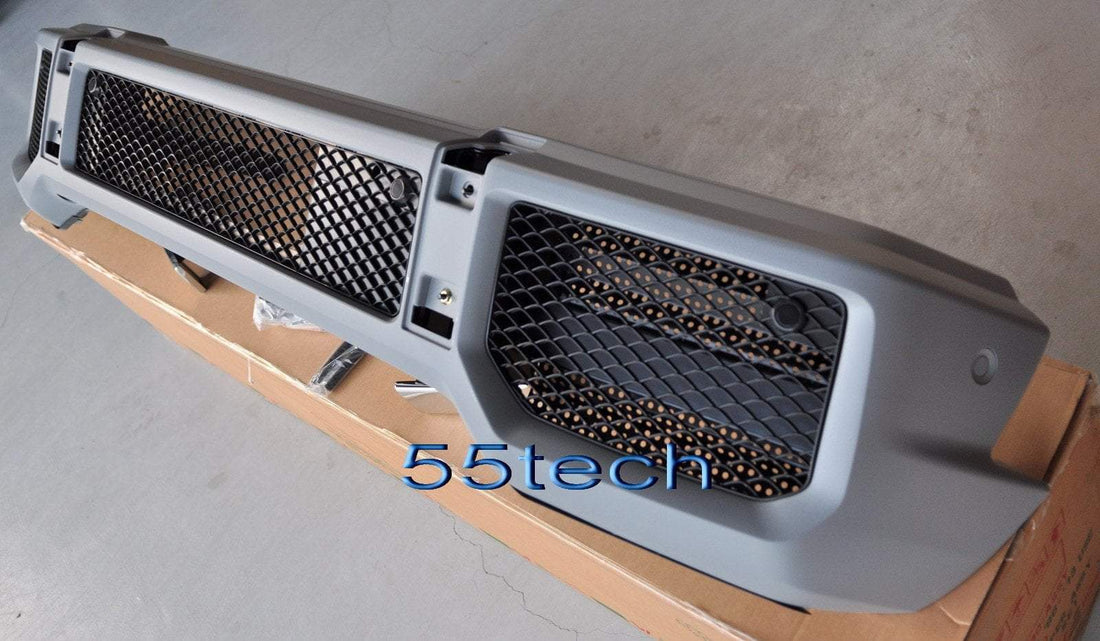 Mercedes G Class W463 Body kit Front Bumper 1986~2016 G500 Primed AMG ...