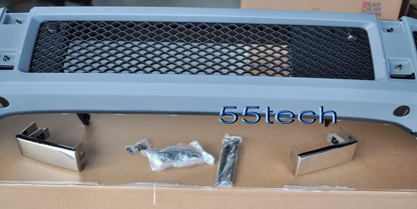 Mercedes G Class W463 Body kit Front Bumper 1986~2016 G500 Primed AMG ...
