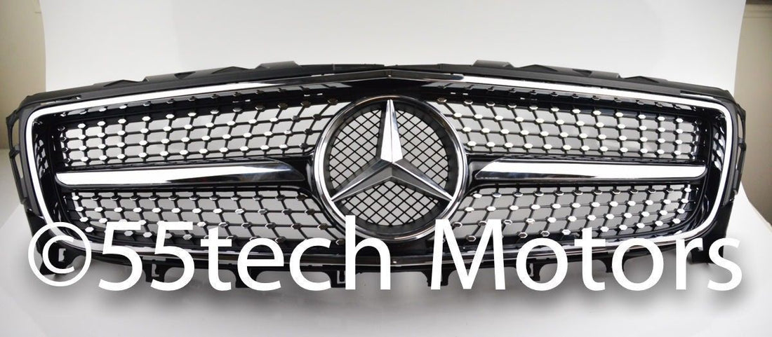 Mercedes W218 2012-2014 CLS Diamond Grille CLS550 CLS350 – 55tech Motors